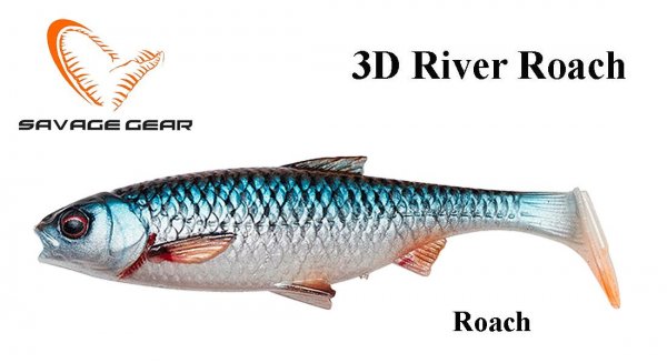 Masalas Savage Gear 3D River Roach Roach 3 vnt 12 cm 17 g Masalas Savage Gear 3D River Roach 3 ...